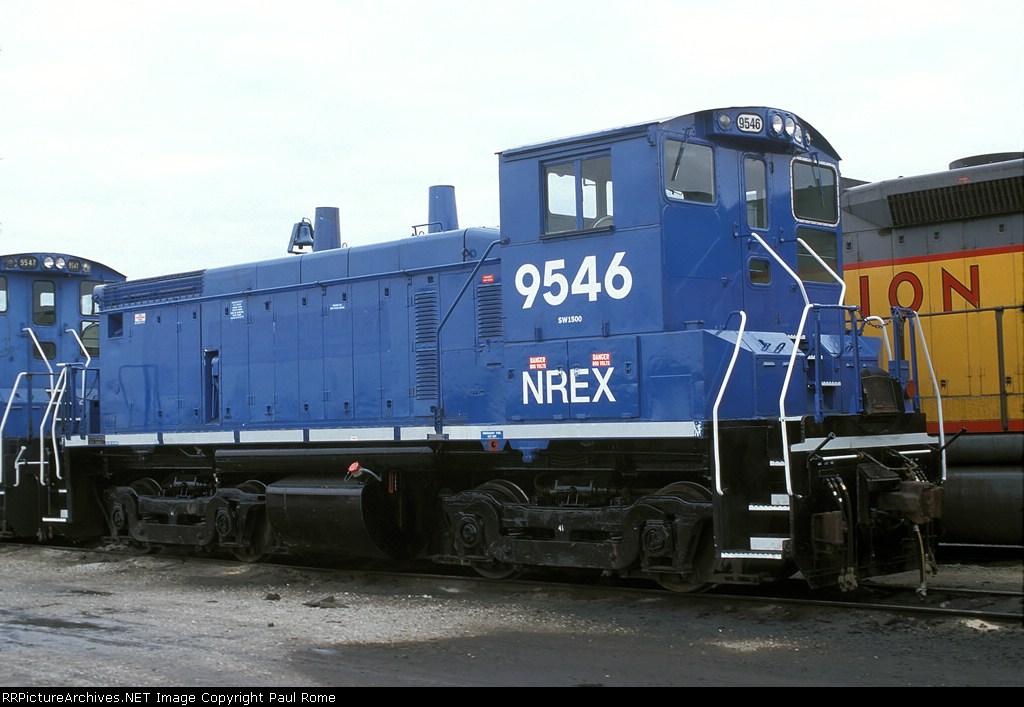 NREX 9546, EMD SW1500, ex CR at the BRC Clearing Yard